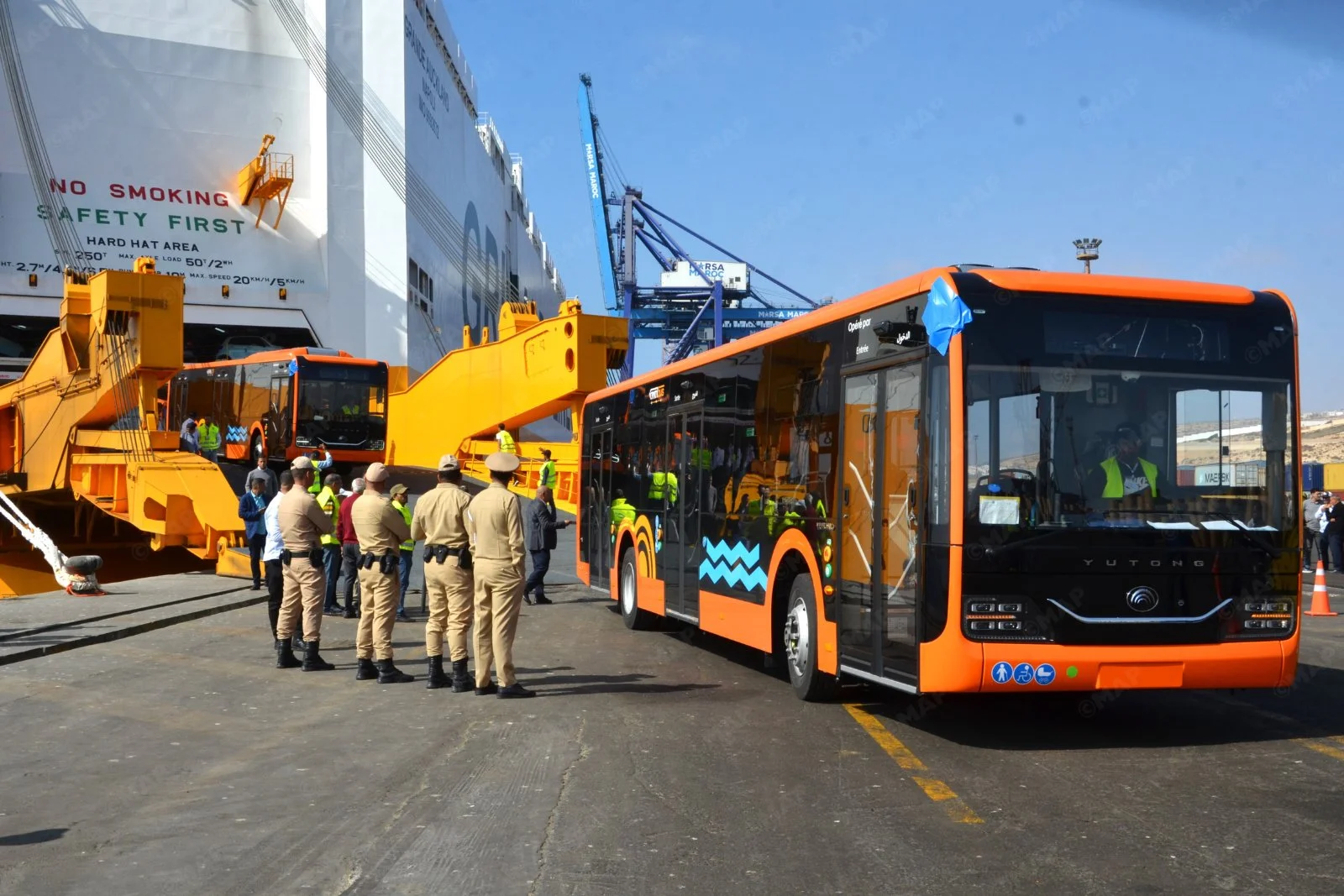70 new buses arrive in Agadir as Morocco launches national urban ...