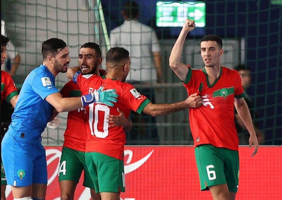 Mondial de futsal : Le Maroc bat l’Iran et se qualifie aux quarts de finale