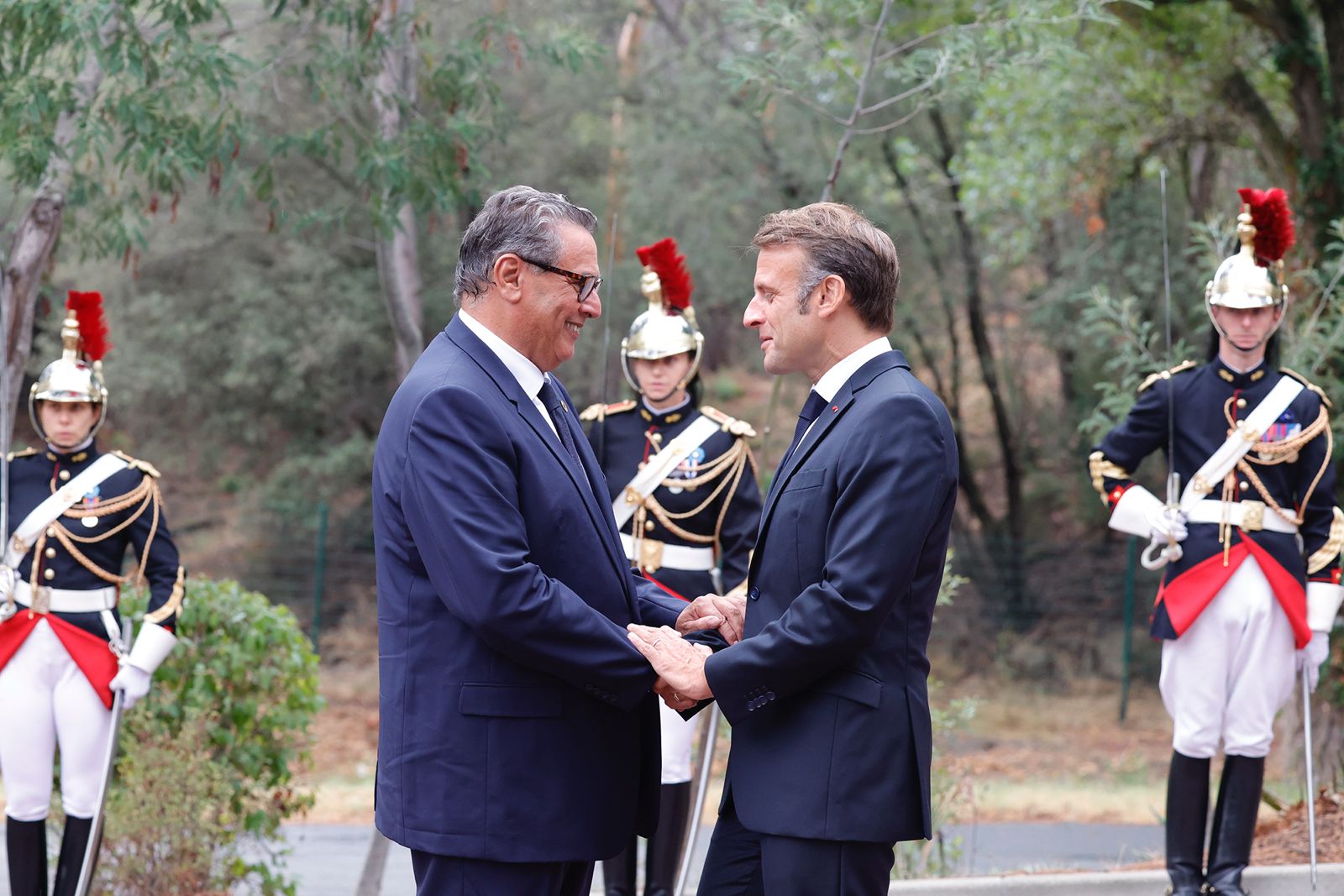 Morocco PM Aziz Akhannouch attends 80th anniversary of Provence Landing ...