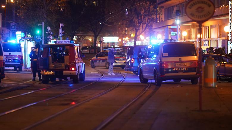 Austria : Five people killed in a terror attack in central Vienna