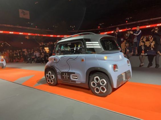 Citroën presents its tiny Ami electric car manufactured in Morocco