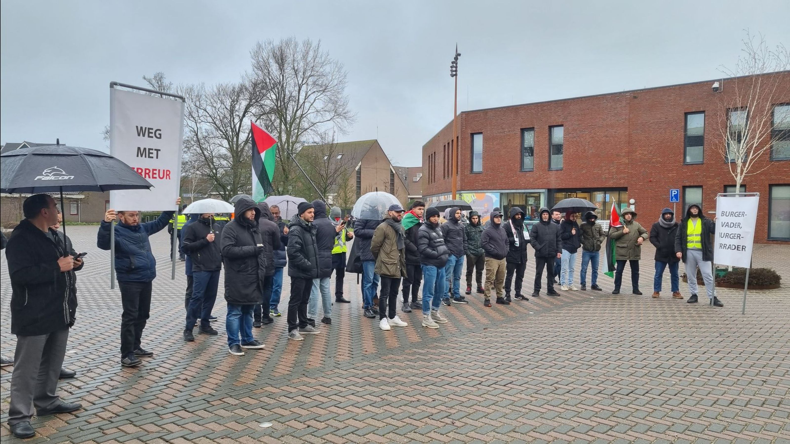 Demonstration held in Dutch town after Moroccan family flees home to ...