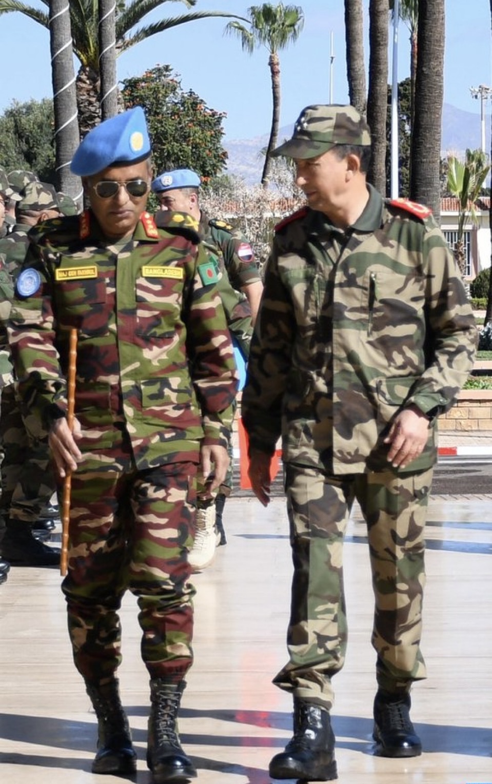 Agadir : Le Général Mohammed Berrid reçoit le Commandant de la MINURSO