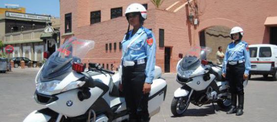 Maroc : Les premières femmes motardes dans la police ont pris leurs ...