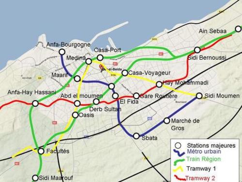 Transports Publics : Casablanca lance des appel d'offres pour son métro ...