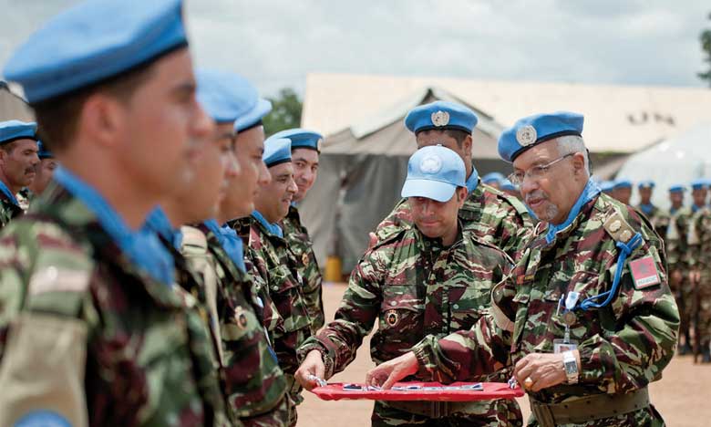 L'ONU rend hommage aux Casques bleus marocains