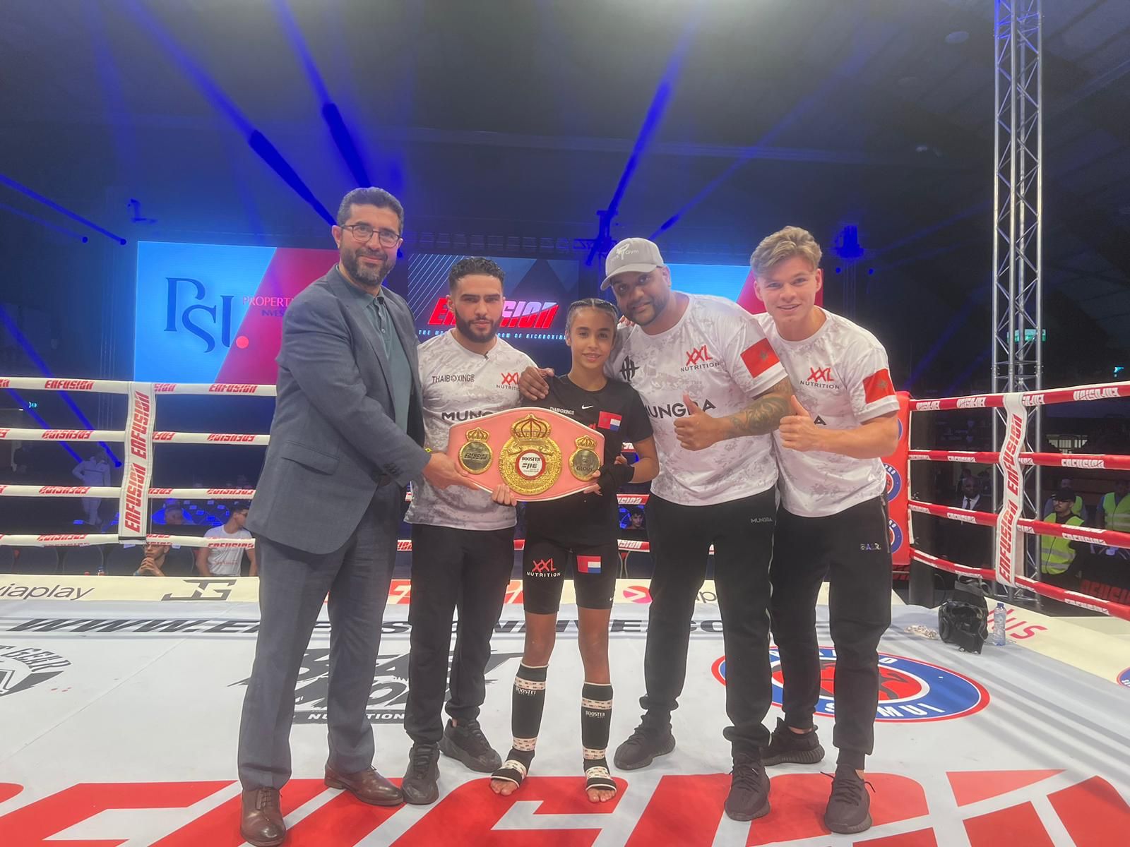 Kick-boxing : La Marocaine Amira Tahri remporte le championnat du monde