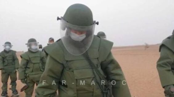 Two Moroccan soldiers killed in mine explosion in the Sahara