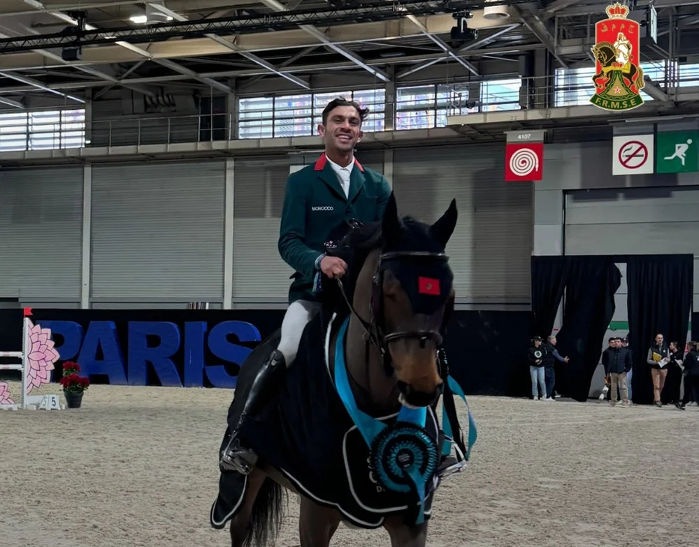 Salón del Caballo de París: El jinete marroquí Hicham Chani gana un ...