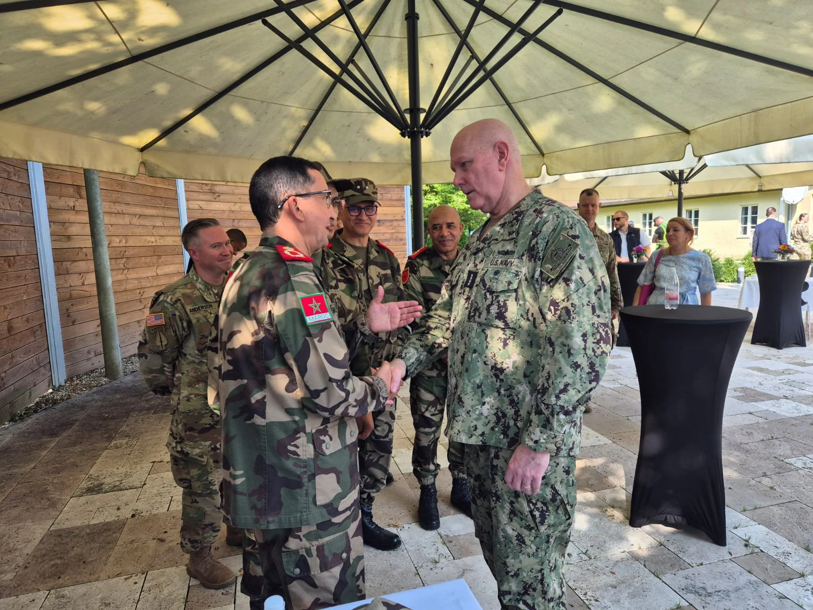 Moroccan Royal Armed Forces present at AFRICOM leadership handover