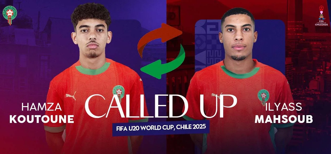Moroccan U20 team calls Ilyass Mahssoub for World Cup in Santiago