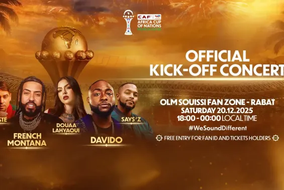 CAN 2025 : French Montana et Davido en concert d'ouverture à la fan ...