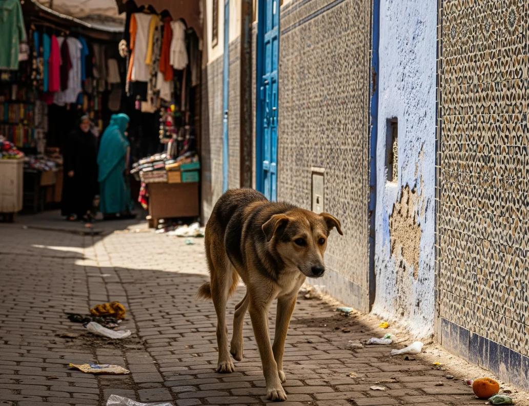 Agadir : Une attaque de chien errant fait quatre victimes sur la plage ...