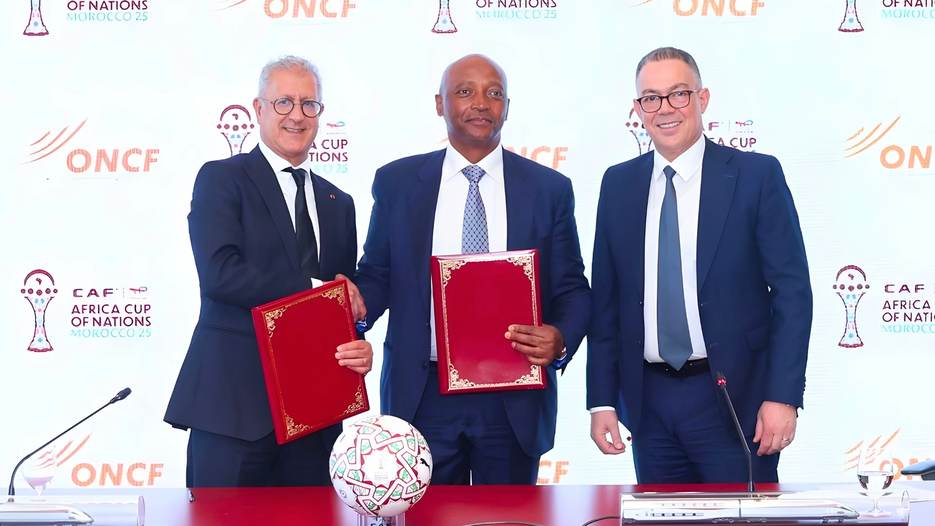 L'ONCF devient sponsor officiel de la CAN 2025 et annonce un plan de ...