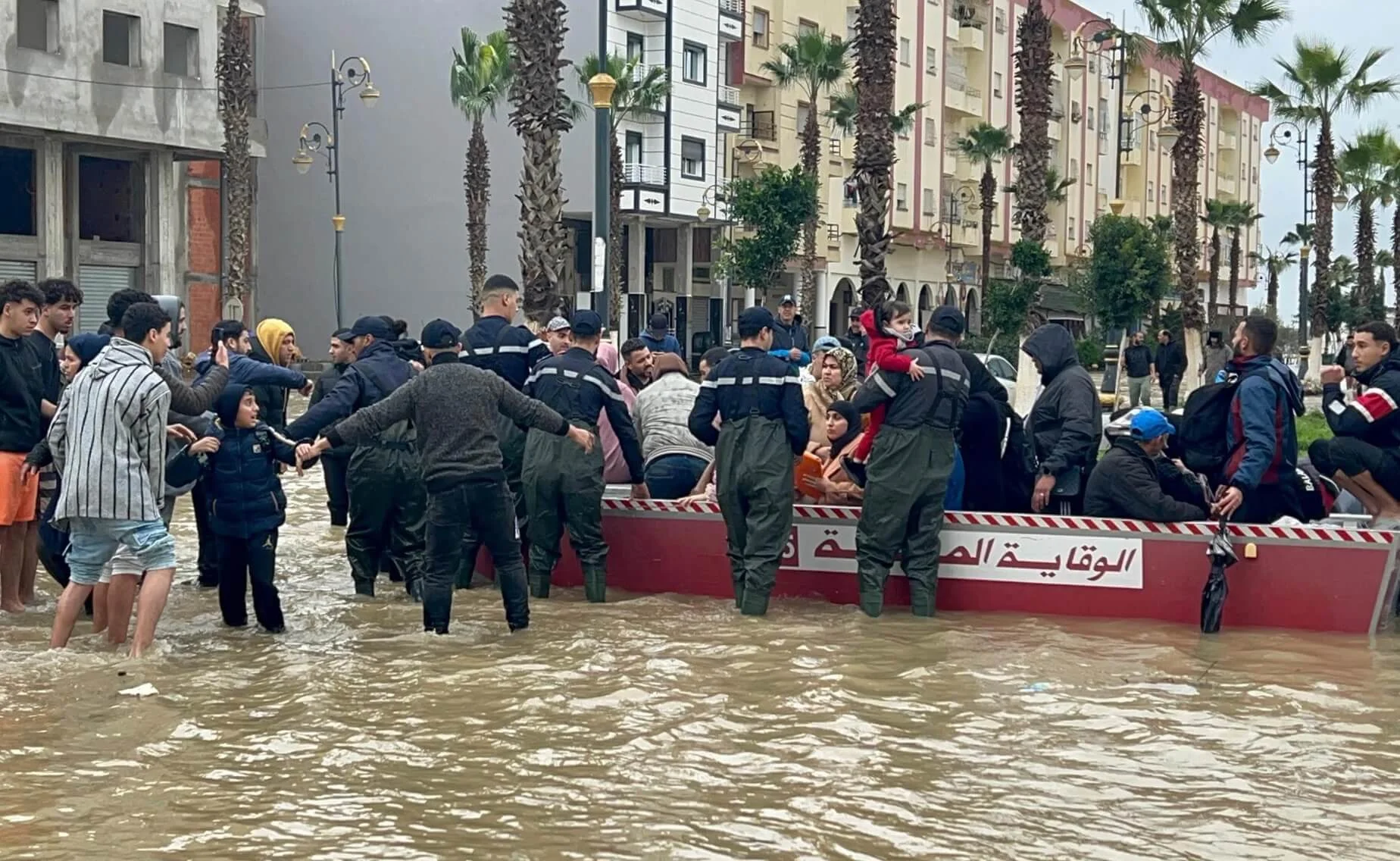 Over 108,000 people evacuated as flooding hits several Moroccan provinces